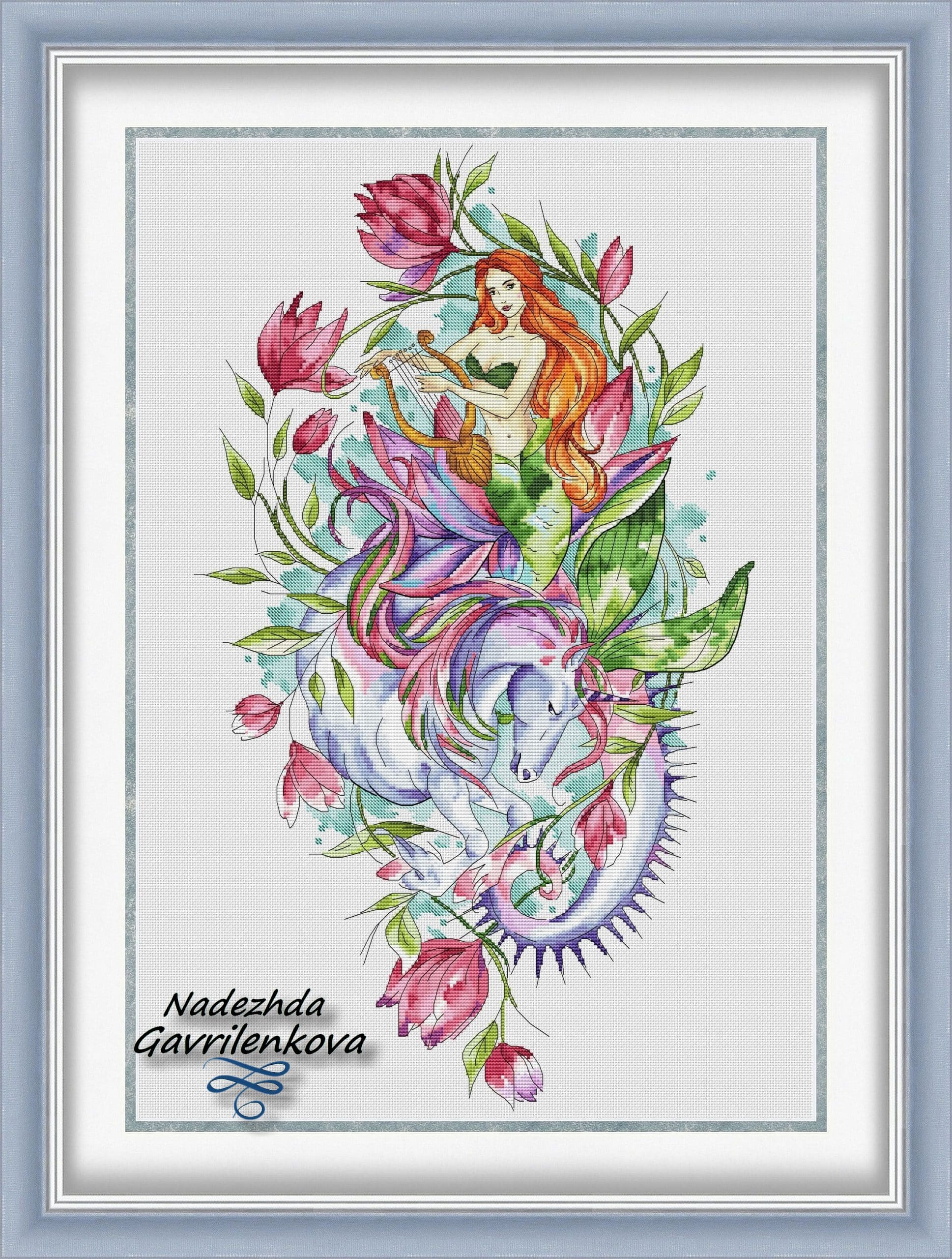 Nadezhda Gavrilenkova Underwater World-3 Chart Hard copy - JK's Cross ...