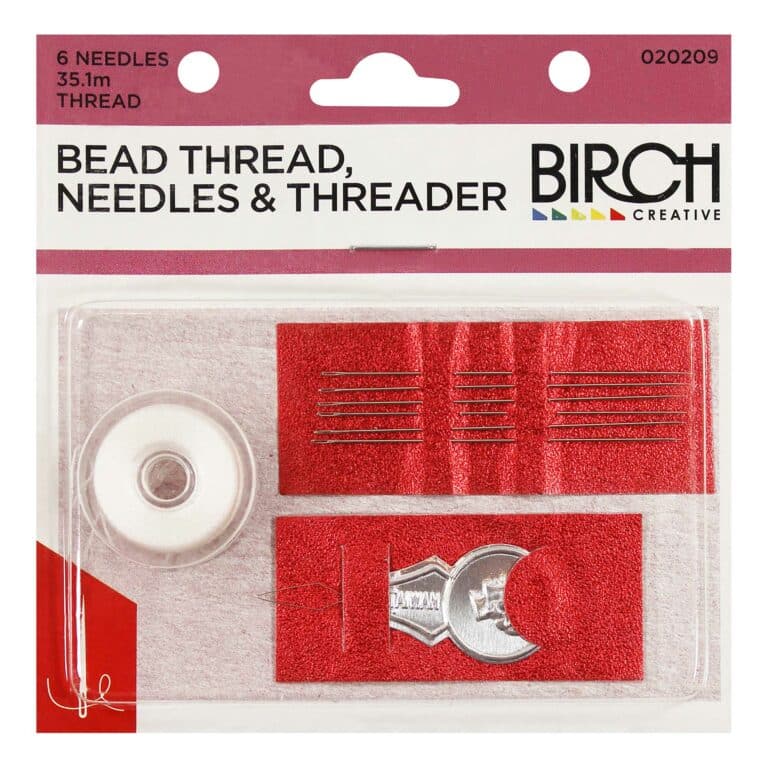 BEAD THREAD NEEDLES & THREADER 020209 - JK's Cross Stitch Supplies