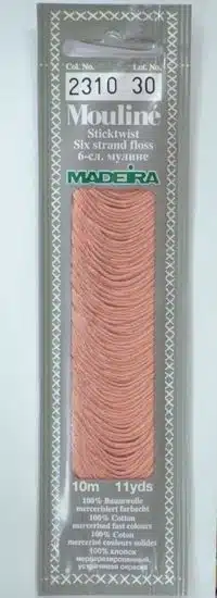 MADEIRA Mouline Colour 2310 Stranded Cotton Embroidery Floss 10m - JK's ...