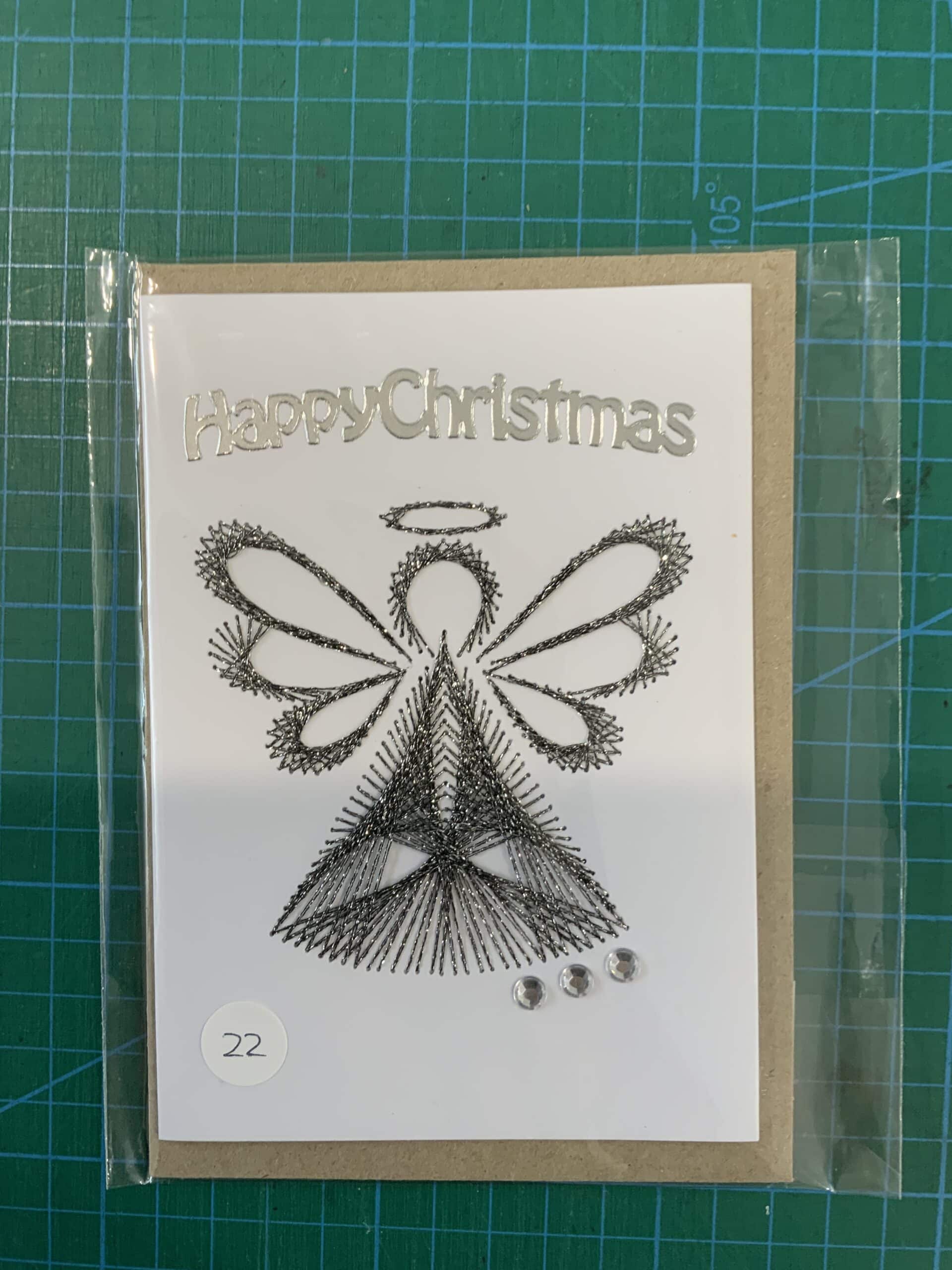 Ready Made Seasonal Cards Design 22 - JK's Cross Stitch Supplies