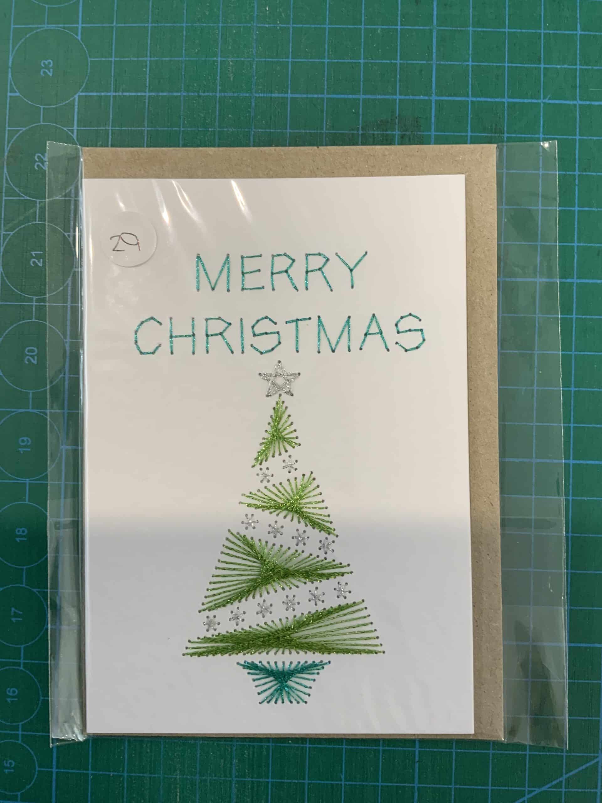 Ready Made Seasonal Cards Design 29 - JK's Cross Stitch Supplies