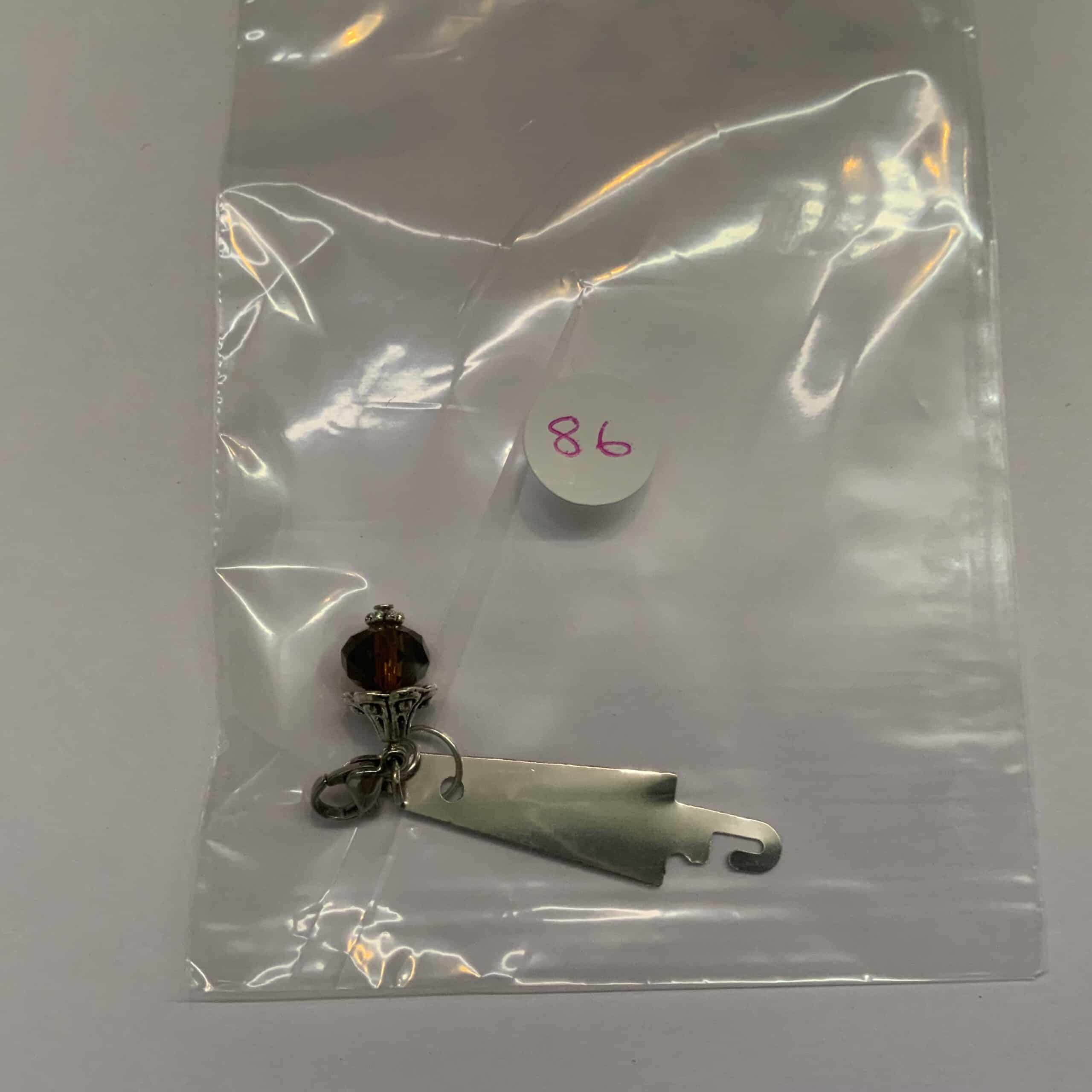 Hook Needle Threader with Gem Design 86 - JK's Cross Stitch Supplies