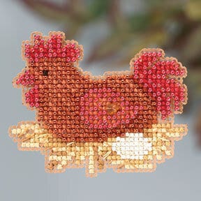 Chicken or the Egg Cross Stitch Kit MH183206 - JK's Cross Stitch Supplies