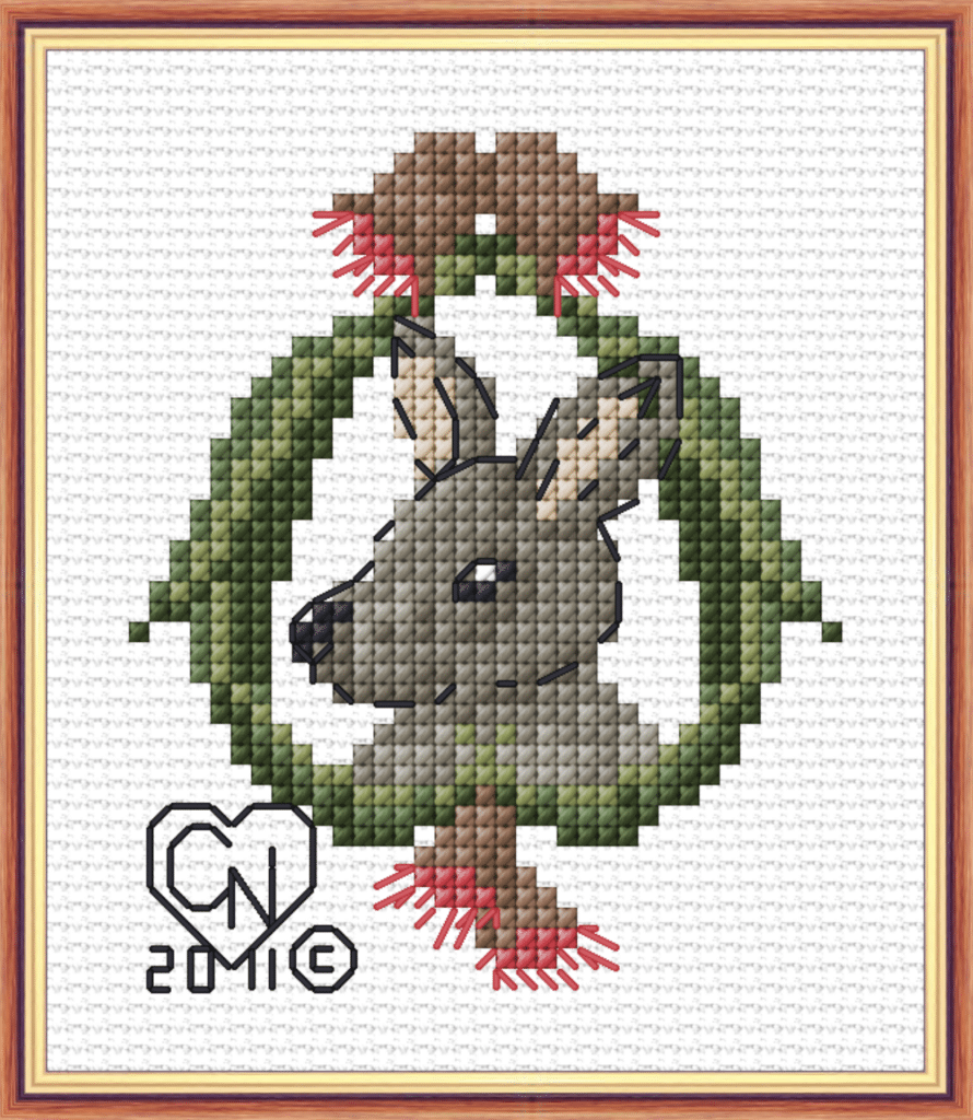 Gumleaf Ornies - Joey - JK's Cross Stitch Supplies