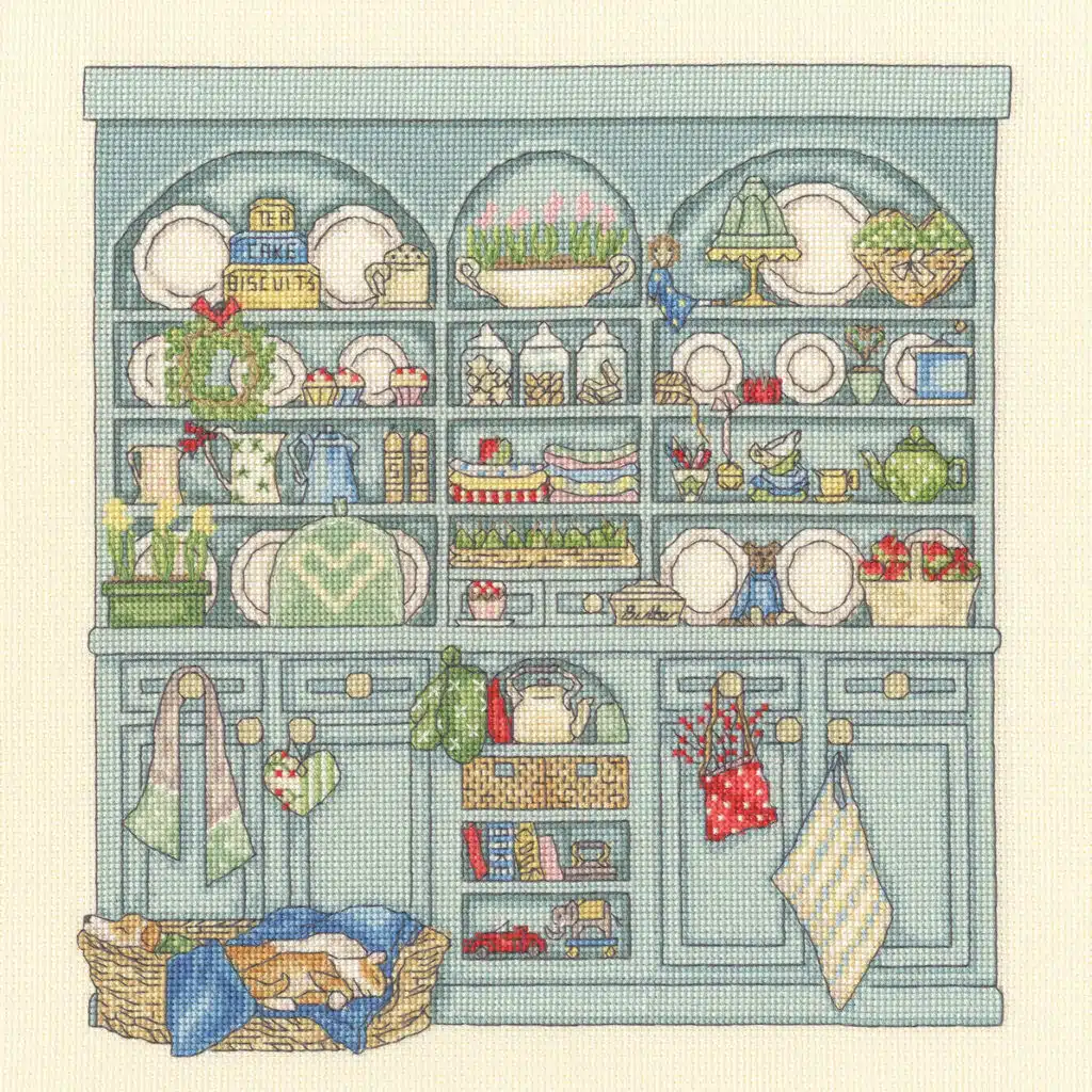 Bothy Threads XSS27 Country Dresser Cross Stitch Kit - JK's Cross ...