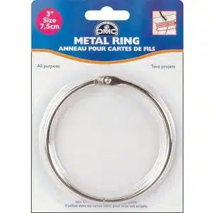 DMC Metal Ring 3 inch - JK's Cross Stitch Supplies