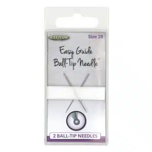 Sullivan Ball Tip Needle Size 28 pack 2 - JK's Cross Stitch Supplies