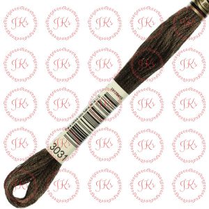 DMC 6 stranded Art.117 3031 Mocha Brown - Very Dark - JK's Cross Stitch ...
