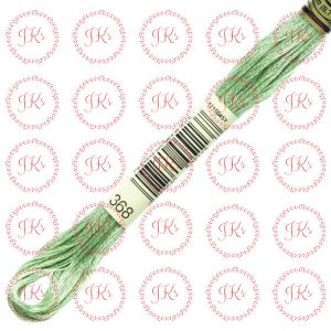 DMC 6 stranded Art.117 368 Pistachio Green - Light - JK's Cross Stitch ...