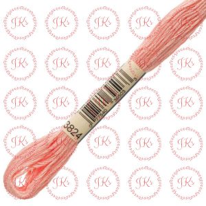 DMC 6 stranded Art.117 3824 Apricot - Light - JK's Cross Stitch Supplies