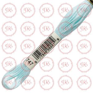 DMC 6 stranded Art.117 747 Sky Blue - Very Light - JK's Cross Stitch ...