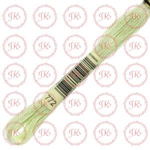 DMC 6 stranded Art.117 772 Yellow Green - Very Light - JK's Cross ...