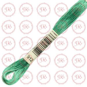DMC 6 stranded Art.117 912 Emerald Green - Light - JK's Cross Stitch ...