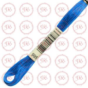 DMC 6 stranded Art.117 995 Electric Blue - Dark - JK's Cross Stitch ...