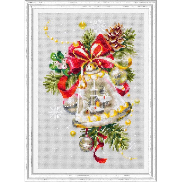 Magic Needle Christmas Bell GSM100-232 Cross Stitch Kit - JK's Cross ...