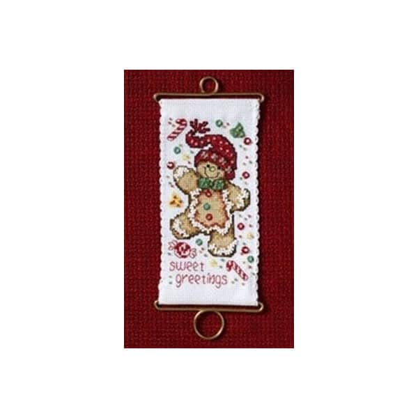 Mill Hill Kit Sweet Greetings Gingerbread MH126304 - JK's Cross Stitch ...
