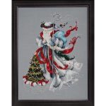 Mirabilia Winter White Santa MD100 Cross Stitch Chart Hard Copy - JK's ...