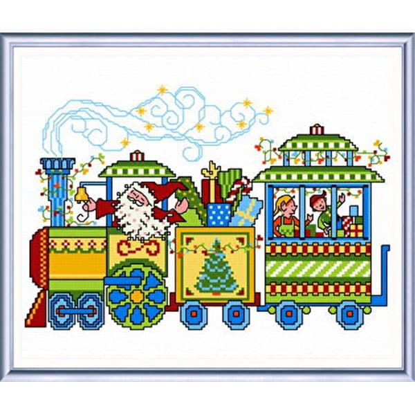 Ursula Michael Holiday Delivery Cross Stitch Chart Hard Copy - JK's ...