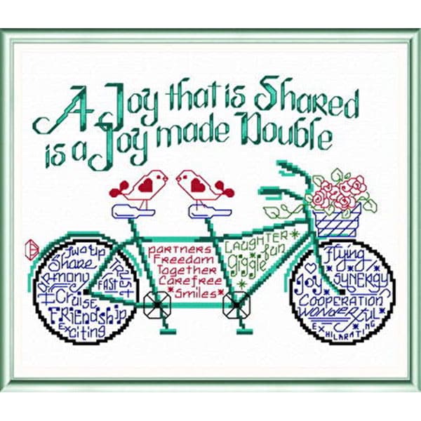 Ursula Michael Lets Share Cross Stitch Chart Hard Copy - JK's Cross ...