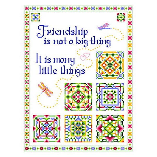 Ursula Michael Little Things Quilt Cross Stitch Chart Hard Copy - JK's ...