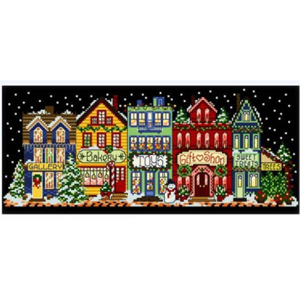 Ursula Michael Main Street Holiday Cross Stitch Chart Hard Copy - JK's ...